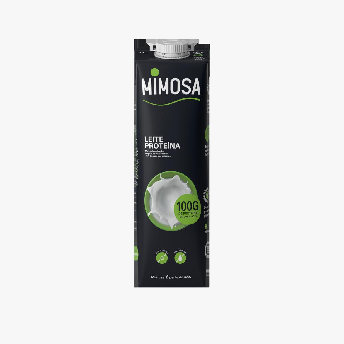 Leite Mimosa Proteína 1L – Gostomais